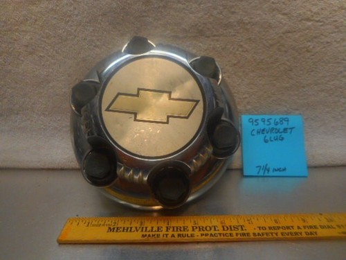 9595689 Chevrolet Silverado Tahoe 7 1/4 inch chrome center cap | eBay