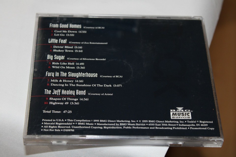 DISCOVERY SAMPLER:ROCK VOL.1" 1995 LITTLE FEAT+JEFF HEALEY MINT CD | eBay