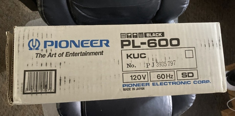 Pioneer PL-600 Automatic Turntable New in Original Box!!! | eBay