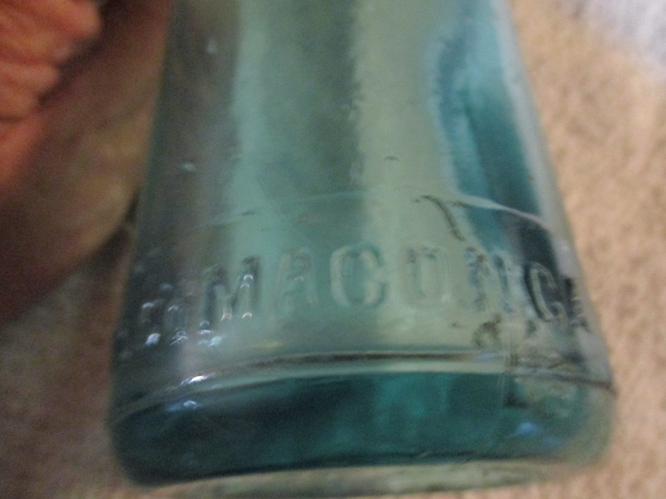 Ice Blue Coca Cola Bottle From Macon Ga | eBay