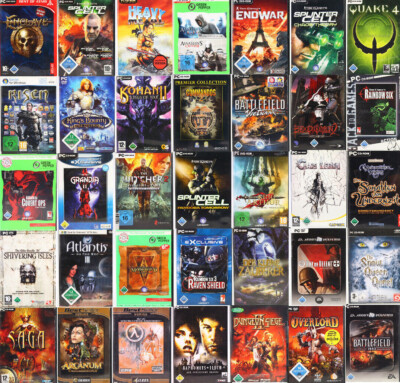 PC Spiele Klassiker Abenteuer Shooter Adventure Action Sammlung zum ...
