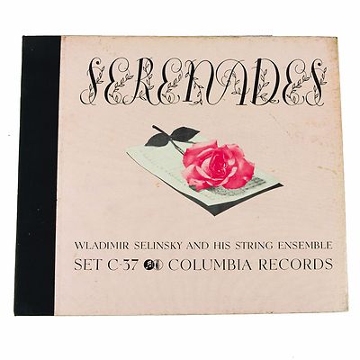 Wladimir Selinsky Serenades String Record LP Vinyl 10" 78 RPM C37 ...