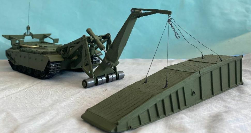 db036 Centurion AVLB bridge layer Dragonbadger 3d print conversion ...