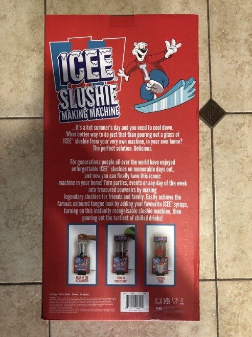 Icee Slushie Making Machine. ICEE Brand Counter-Top Sized Brand New ...
