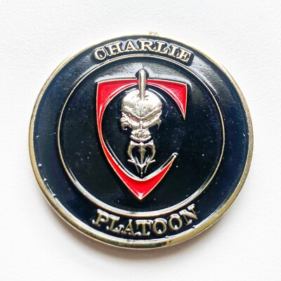 Rare SEAL Delivery vehicle Team One Charlie Platoon NSW Challenge Coin ...