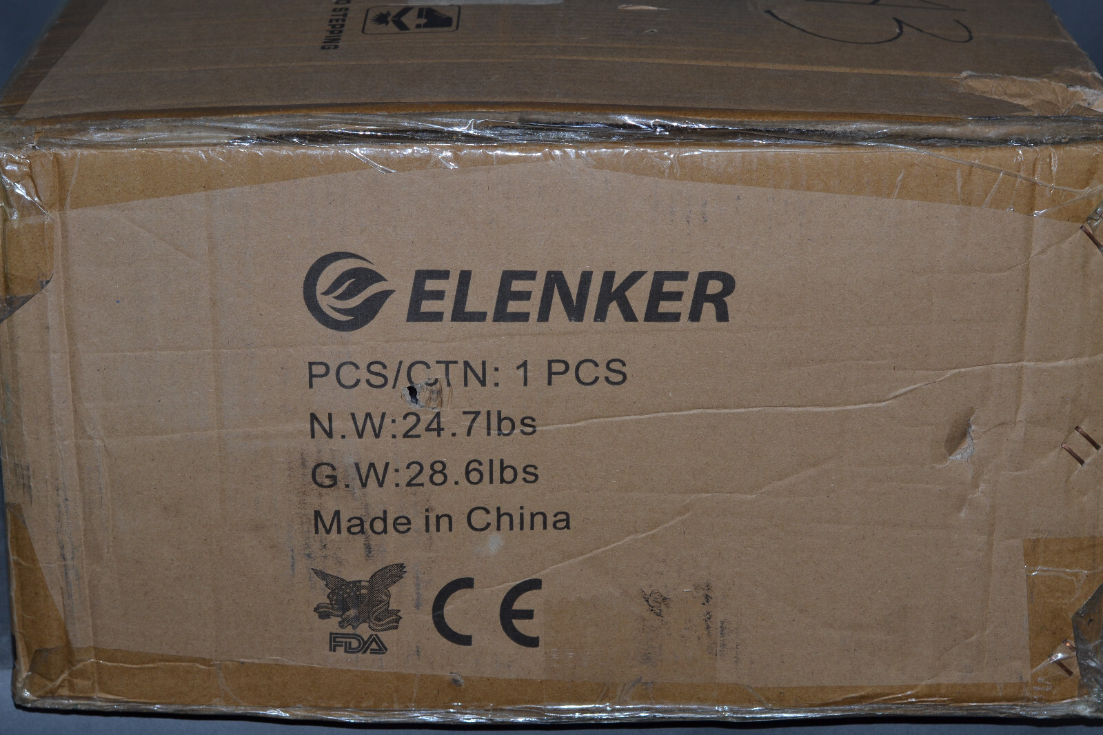 HFK-9211B ELENKER® Upright Rollator Stand Up Walker with Shock ...