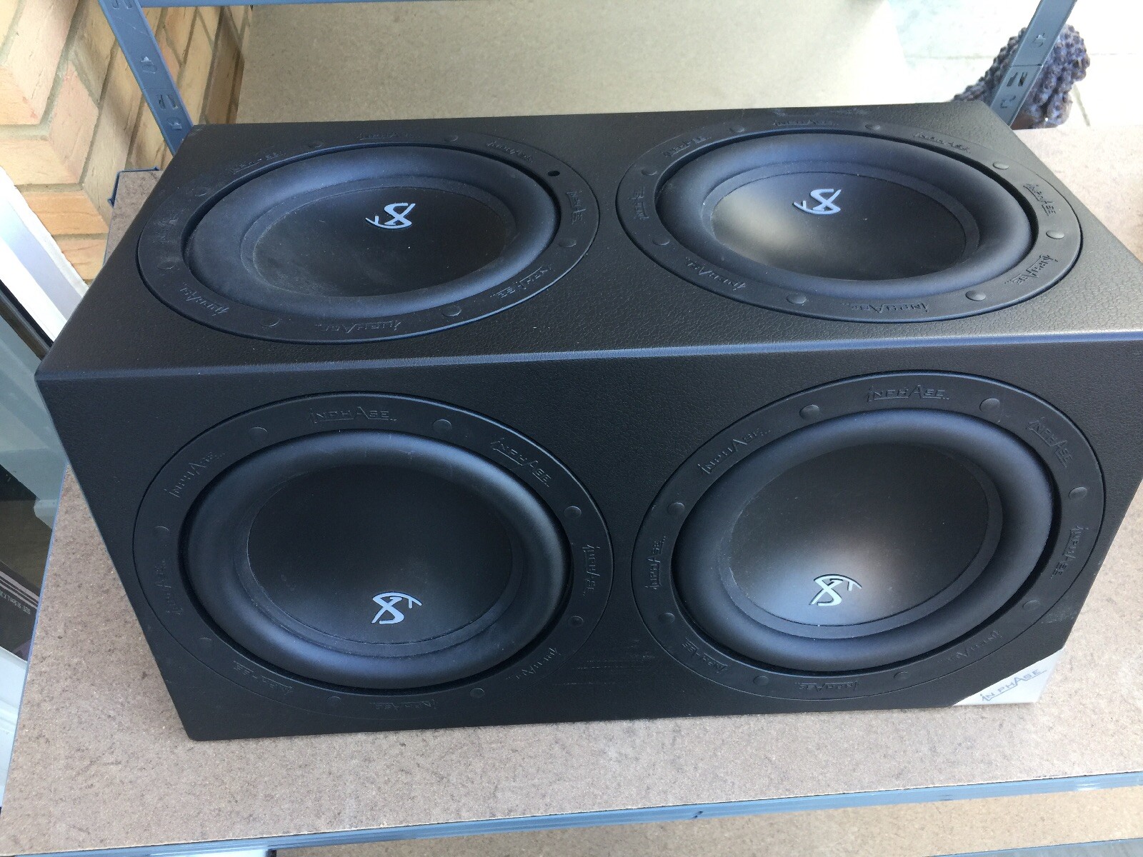 In Phase Quad Subwoofer | eBay UK