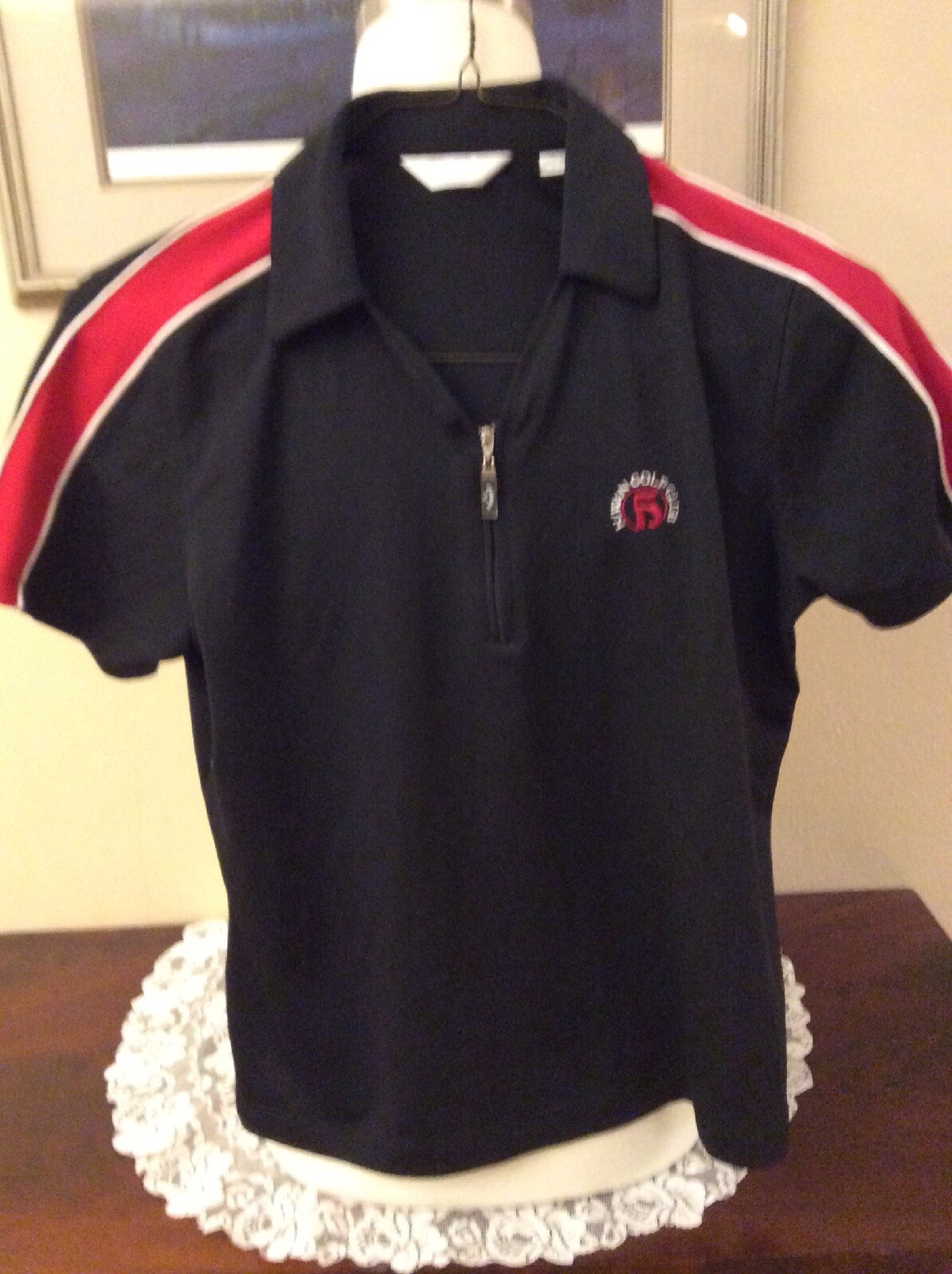 Callaway HIWAN Golf Club Womens 1/4-Zip Polo Shirt, Colorado, Polyester ...
