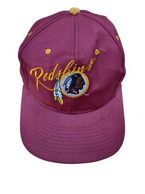 Vintage Washington Redskins Snapback Hat Team NFL Splash Cap 90’s | eBay