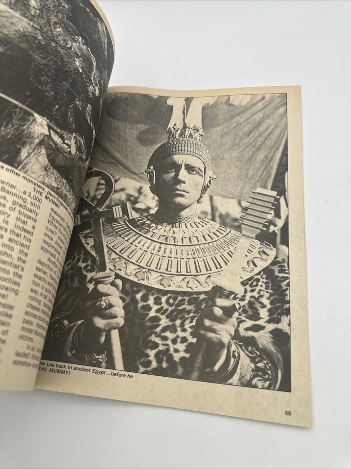 Movie Monsters Magazine #1 Dec 1974 Horror Fanzine Cyclops Cover Greg ...