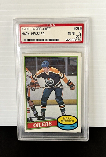 O-Pee-Chee 1980 Mark Messier Rookie Edmonton Oilers #289 PSA 9 Mint (OC ...