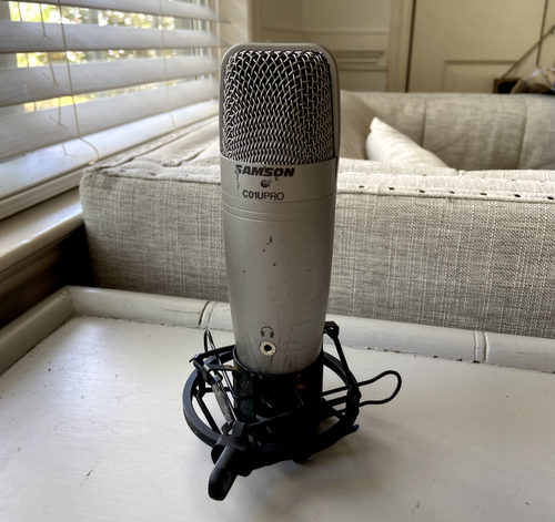 Samson C01U Pro - USB Studio Condenser Microphone Condenser Cable ...