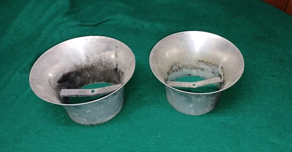*PAIR* Vintage Aluminum Velocity Stacks For Tunnel Ram Or Blower | eBay