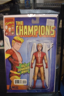 Champions 2016 #2 Angel Classic Action Figure Variant Marvel Comics ...