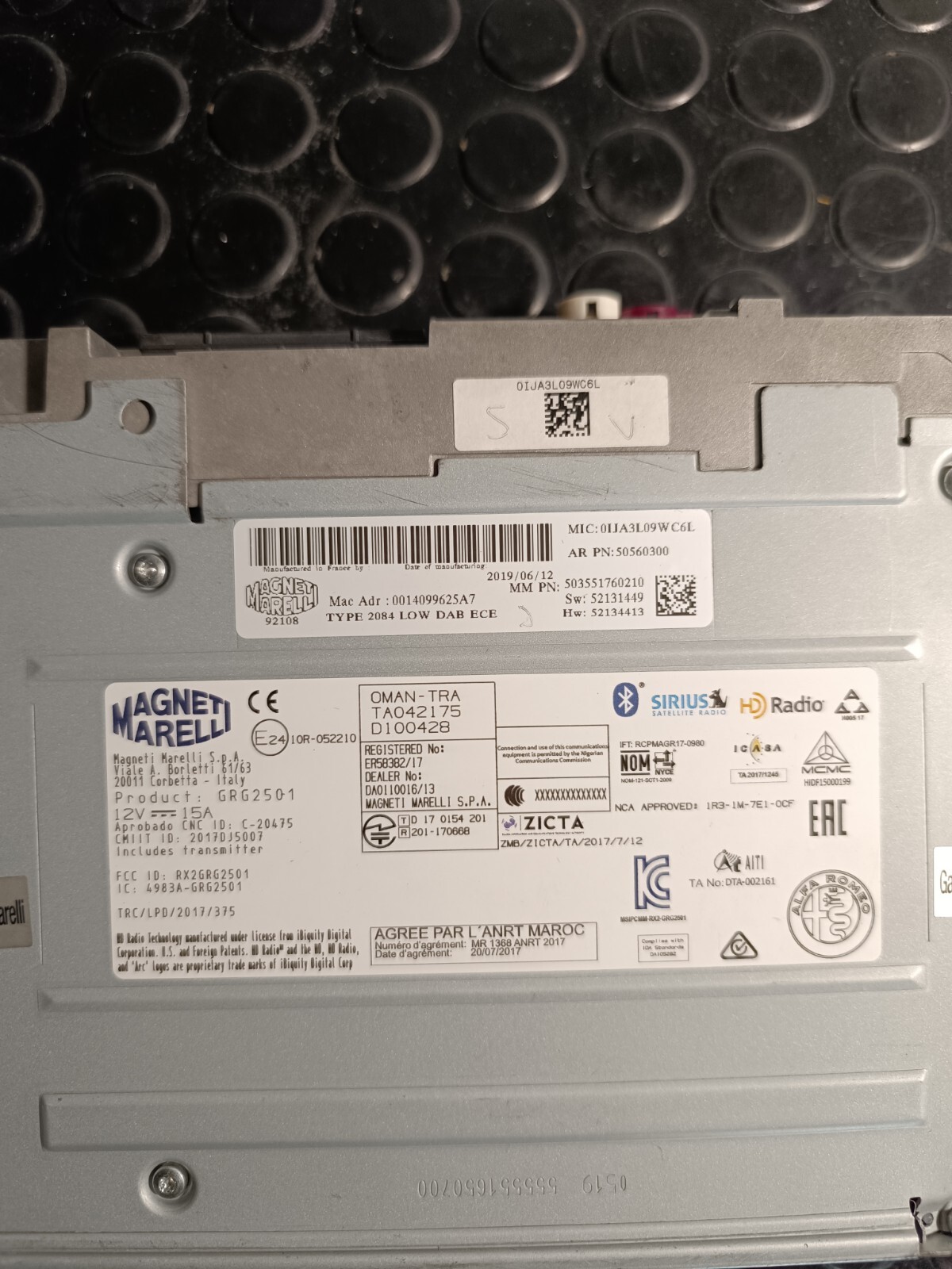 Modulo ETM V2 Alfa Romeo Giulia Stelvio Carplay | eBay