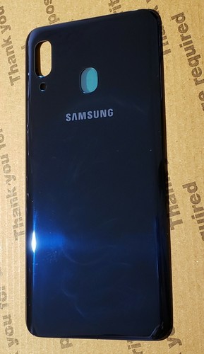 blue samsung A20 Battery Cover Replacement Rear Housing Back Door Case ...