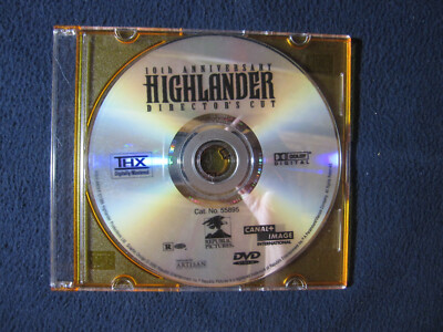 Highlander 10th Anniversary Director's Cut[DVD] Christopher Lambert ...