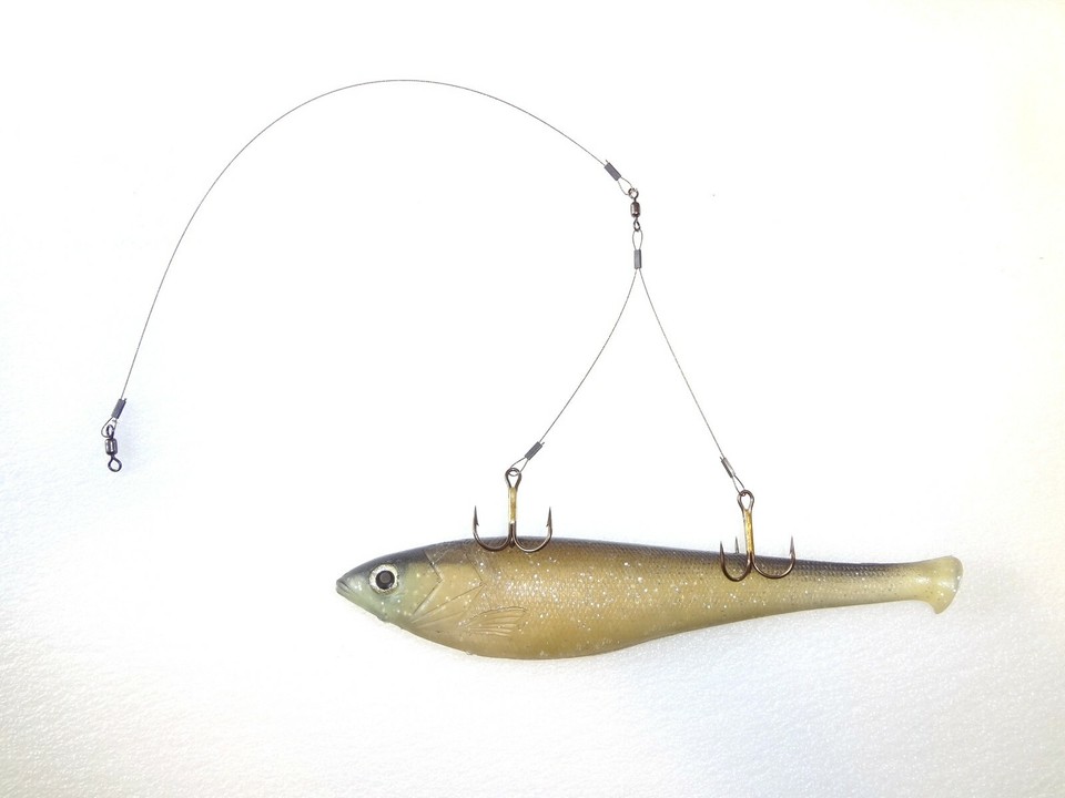 40# ICE FISHING QUICK STRIKE / SMELT RIG (3-Pack) NORTHERN PIKE TIP UP ...