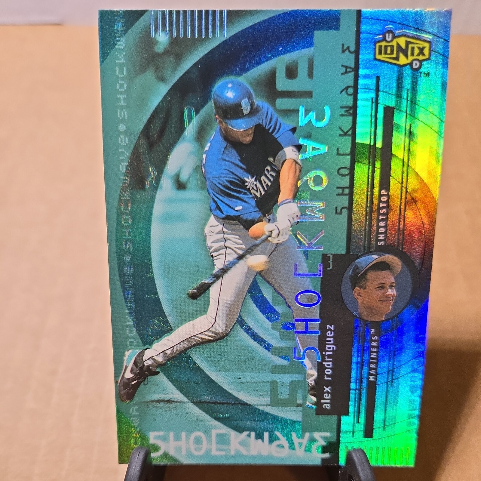 Alex Rodriguez 2000 Upper Deck Ionix ShockWave #S14 - ShoWtiMeCardZ ...