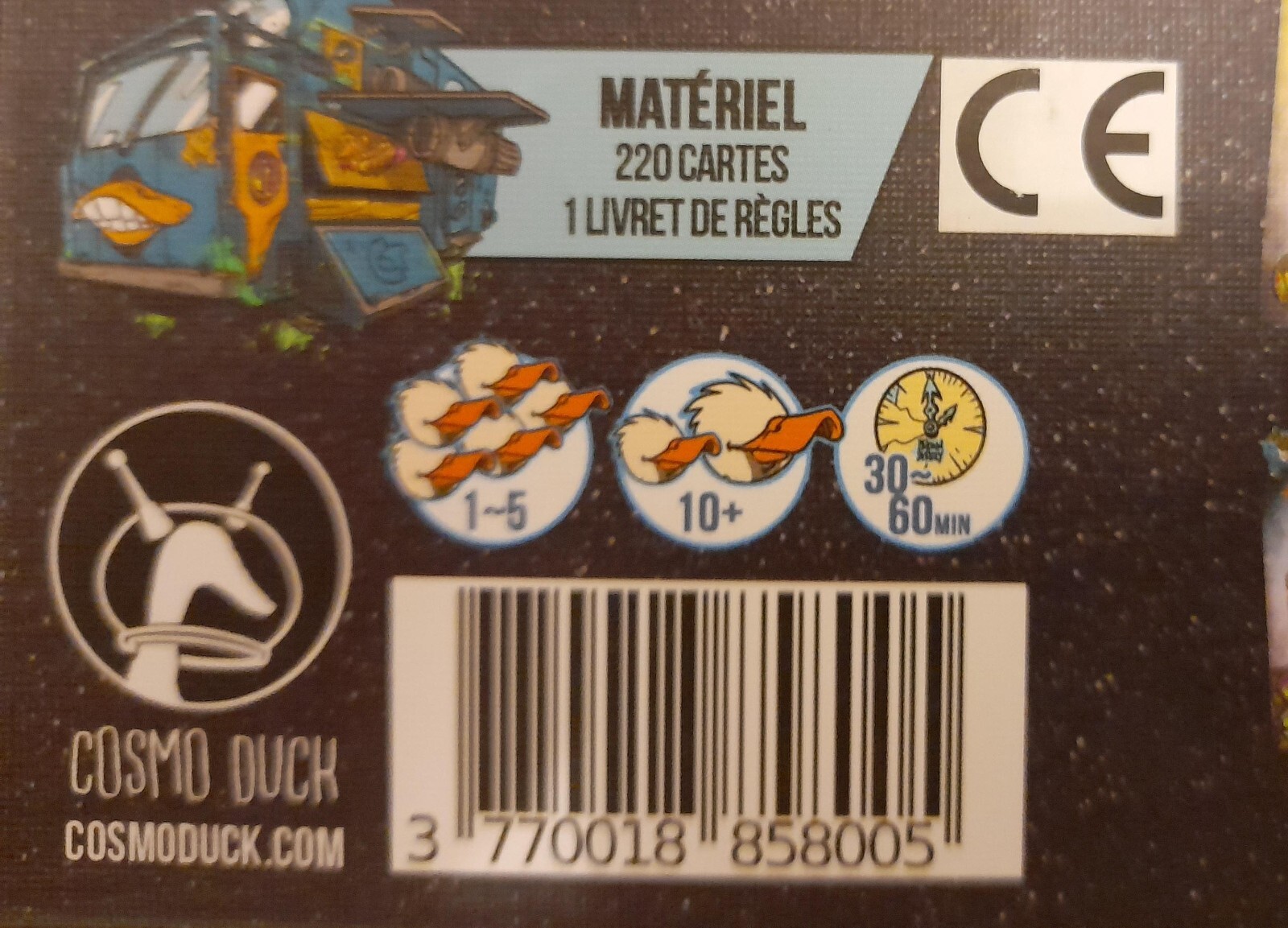 Jeu De Société Turbo Duckies Juste Déballé Cosmo Duck | eBay