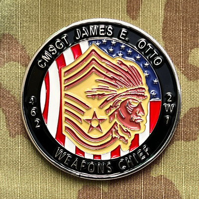 GENUINE 'Pacific Air Forces Weapons Chief 462/2W1' Challenge Coin | eBay