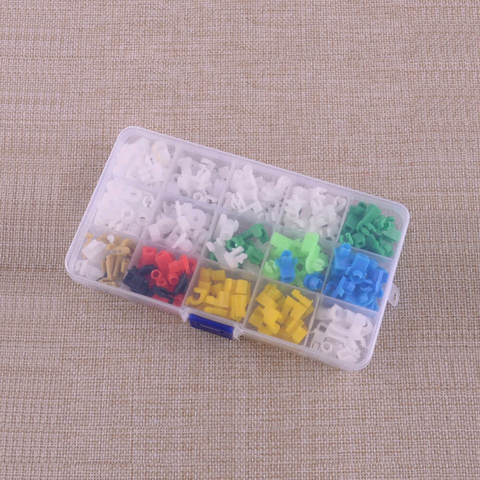 Mixed Plastic Auto Car Door Lock Rod Clips Fasteners Retainers Rivets ...