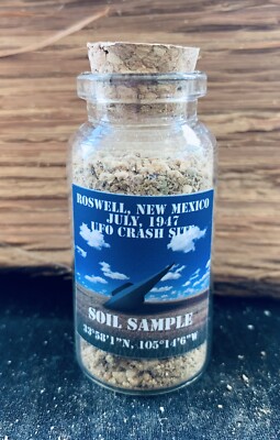 UFO Crash Roswell 1947 Site Soil / Earth Sample | eBay