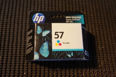 New Sealed Box Genuine OEM HP 57 Color Inkjet Cartridge C6657AN APR ...