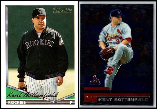 Topps Kent Bottenfield (2) Card Lot - Almost Gone – Get Yours Before ...