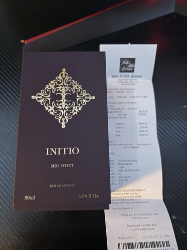 Initio Side Effect EDP Spray 3.04 oz (90ml) Unisex Perfume New In Box ...
