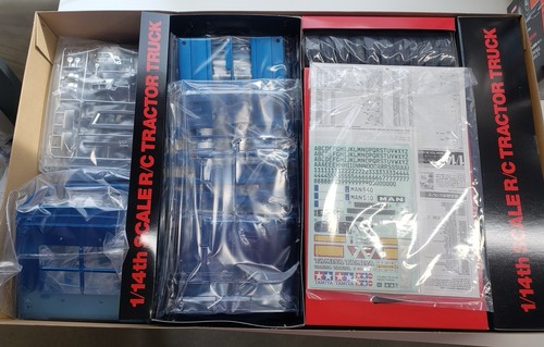 Tamiya 56370 Semi 1/14 Man TGX 26.540 XLX Kit Light Metallic Blue ...