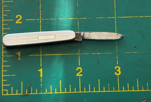 Vintage 4pc Miniature “Lamp Post” RICHARDS Multi Tool Pocket Knife Kit ...