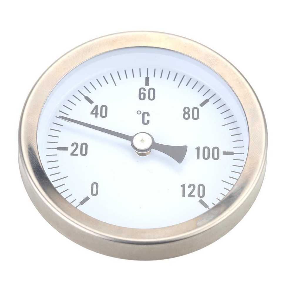 Bi-metal Thermometer Temperature Gauge Dial with Spring | eBay