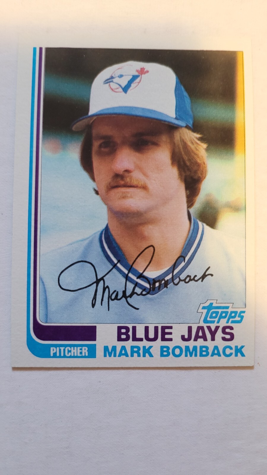 1982 TOPPS MARK BOMBACK #707 NM | eBay