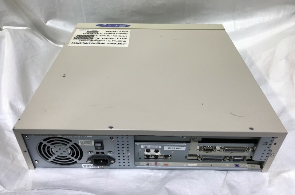 Sun Ultra 5 375-0115, 400MHz, 256MB Memory, NO HDD, NO NVRAM, CD-Rom ...