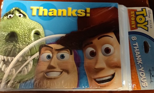 Toy Story Hallmark Party Expressions Thank You Cards New Sealed NOS ...