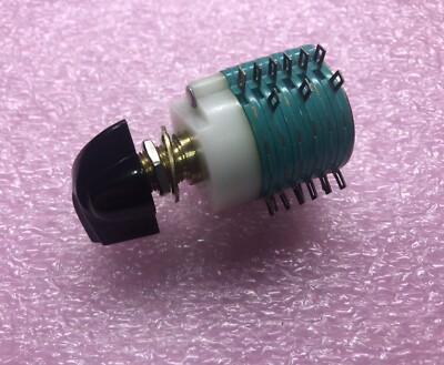 Rotary Switch, Electroswitch Series 205 #205 9611. 9 Pole 2 position ...