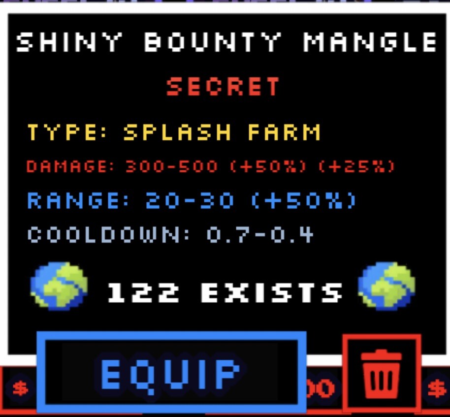 FIVE NIGHTS TD |TOWER DEFENSE | SHINY BOUNTY MANGLE FNTD ROBLOX BUY 1 ...