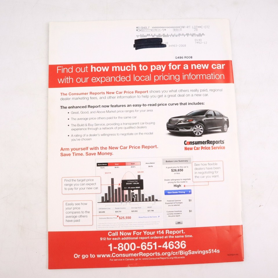 Consumer Reports Magazine May 2014 Break Free From Cable | eBay