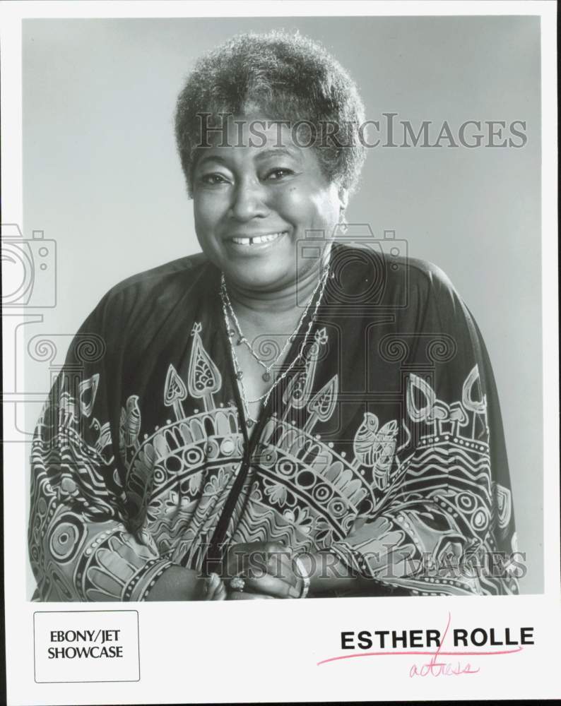 Esther Rolle Actors (L R) Amelia Campbell , Esther Rolle And Calvin