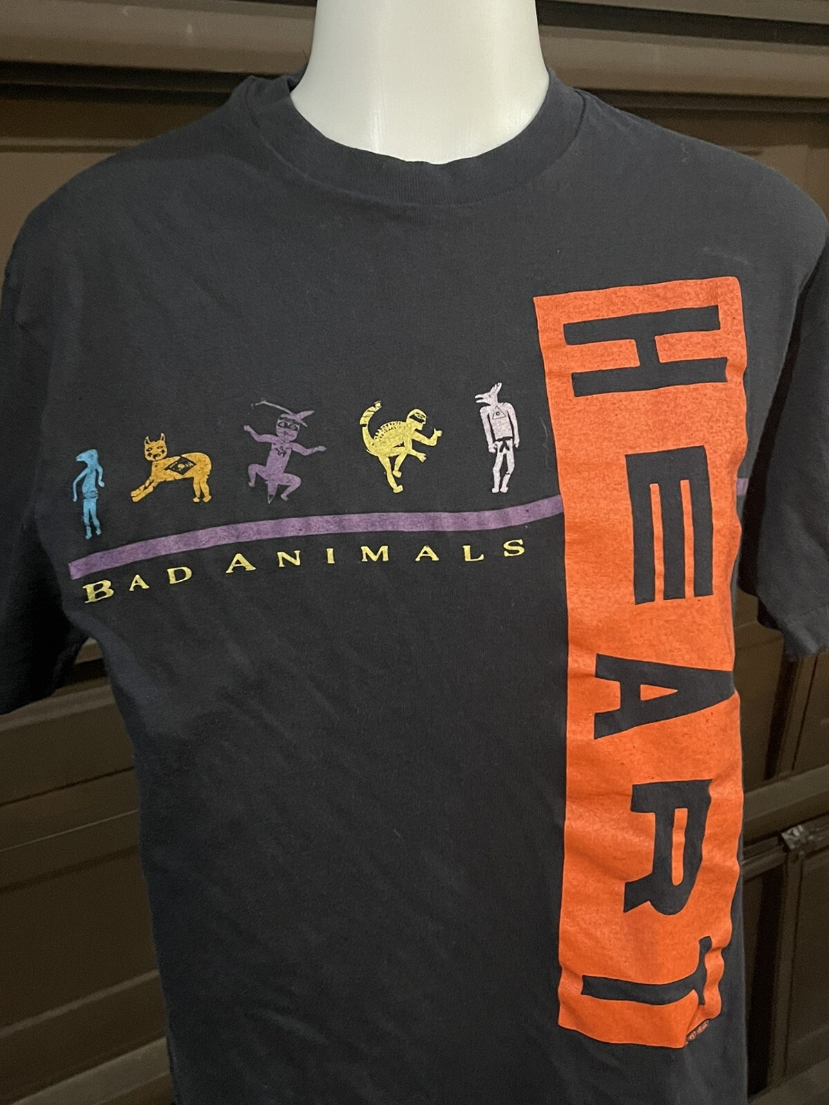 Original Heart 1987 World Tour Vintage Bad Animals To… - Gem