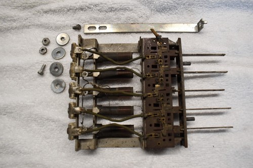 Original Push Button Switch Assembly With Trimmers Fm 1940 RCA Victor ...