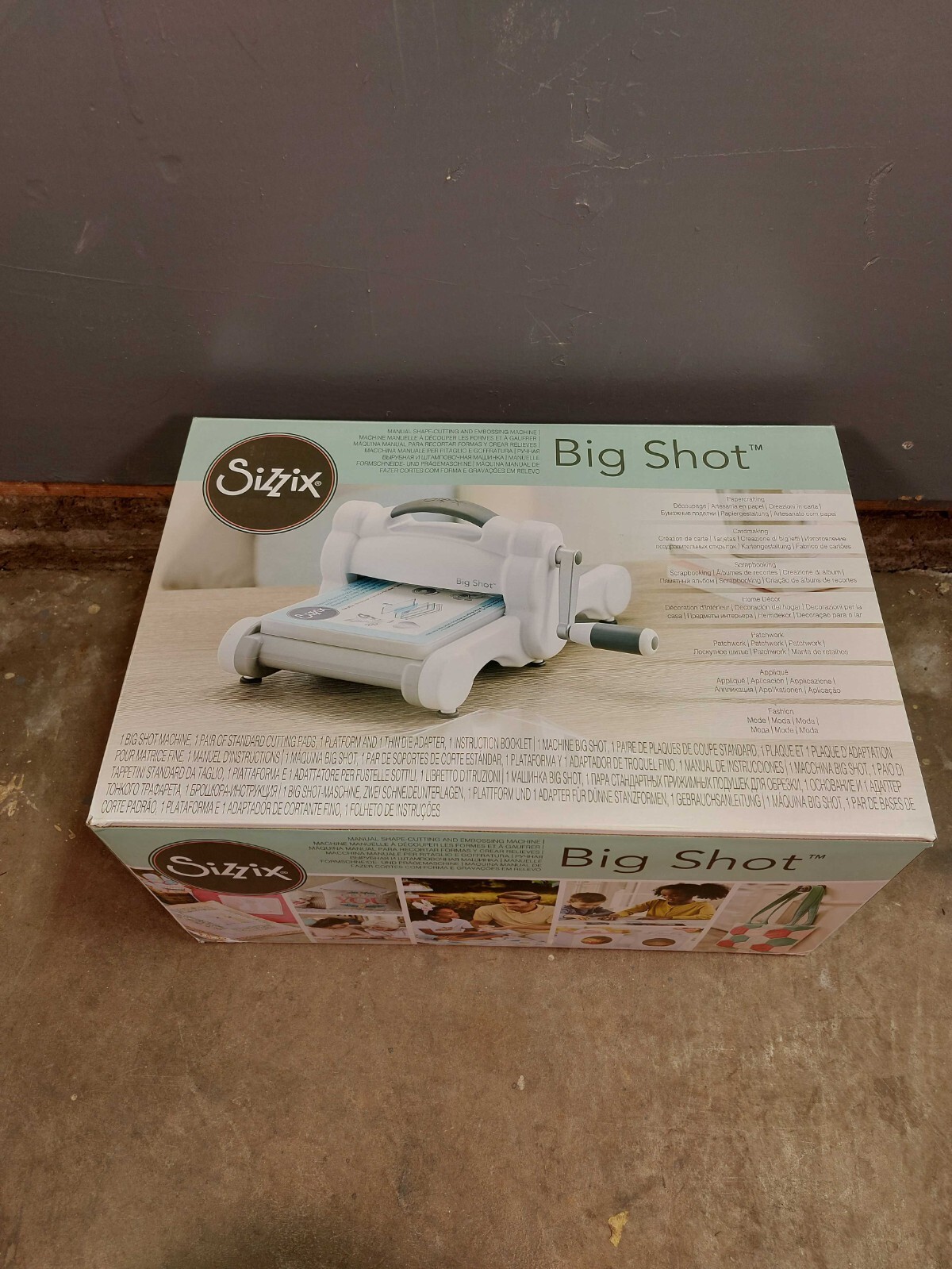 Sizzix Big Shot Cutting Machine New