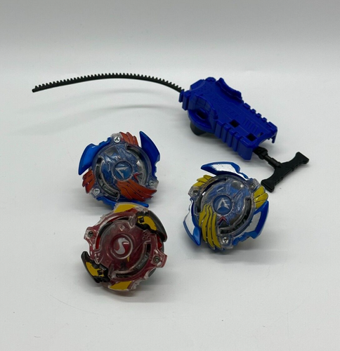 3 Metal Beyblades with Launcher & Rip Cord - QUICK AUSSIE DISPATCH - #2 ...