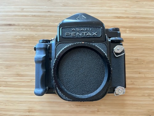 Pentax 67 MLU Camera Body with TTL Prism Viewfinder and Strap Lugs | eBay