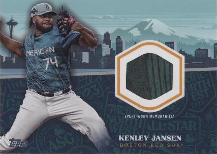 2023 Topps Update Series - All-Star Stitches Kenley Jansen #ASR-KEN ...