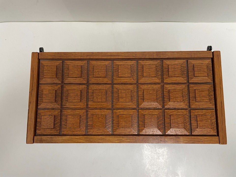 MCM Western Electric Teak Wood Box for Executive Desk Phone Movie/TV ...