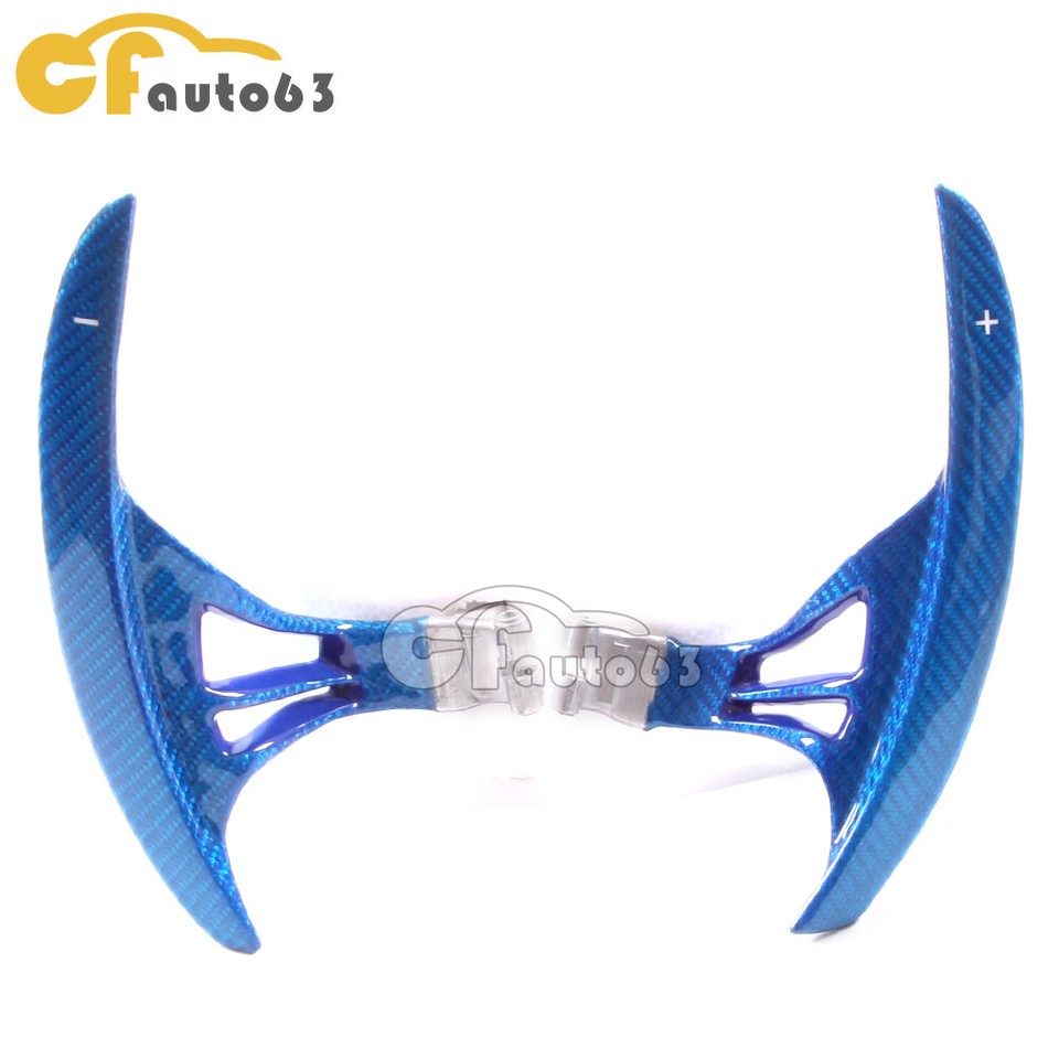 Carbon Fiber Steering Wheel Paddle Shifter For 07-16 Nissan GT-R GTR ...