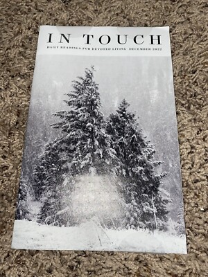 December 2022 In Touch Daily Readings For Devoted Living Paperback Book ...