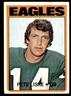1972 Topps Pete Liske Philadelphia Eagles #228 | eBay